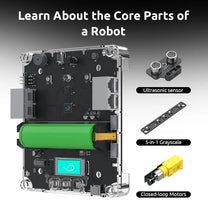 Rocky Robot Kit for 8 Years - WhalesBot APP Modular Coding