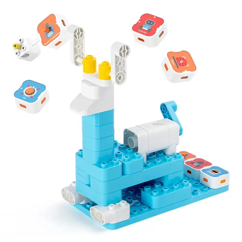 A3 Robot Kit for 3+ Years - Magnetic Blocks Coding - WhalesBot